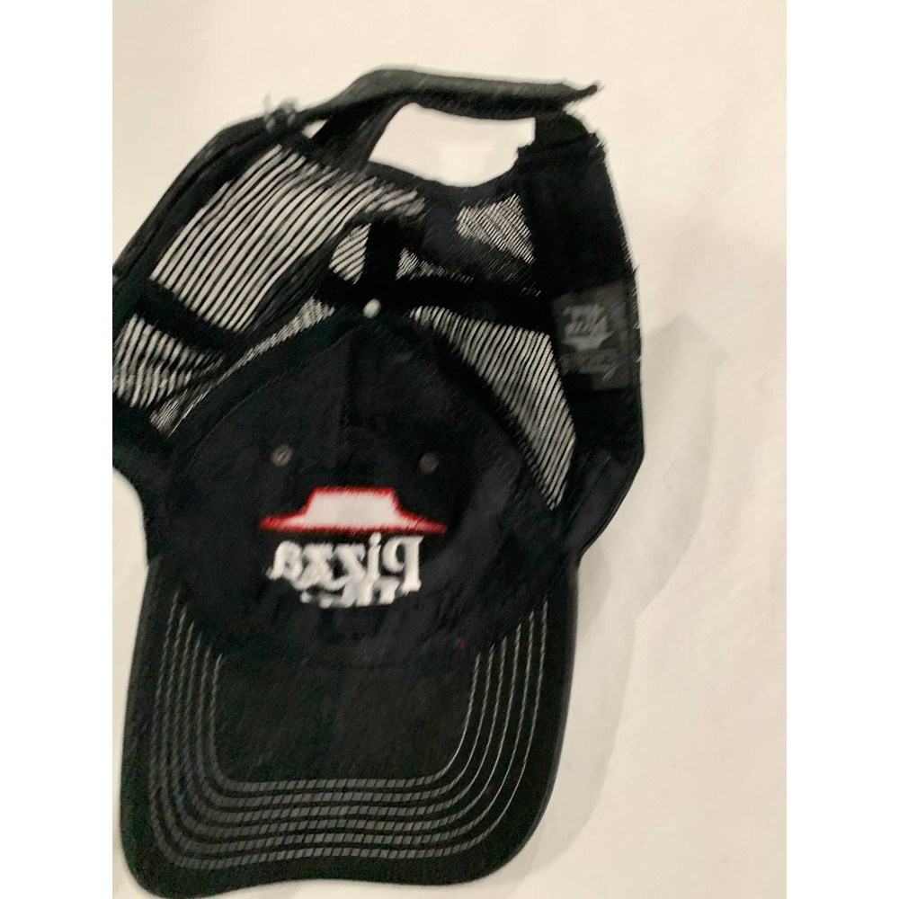 Pizza Hut Logo Trucker Hat Snapback Mesh Black Adjust… - Gem